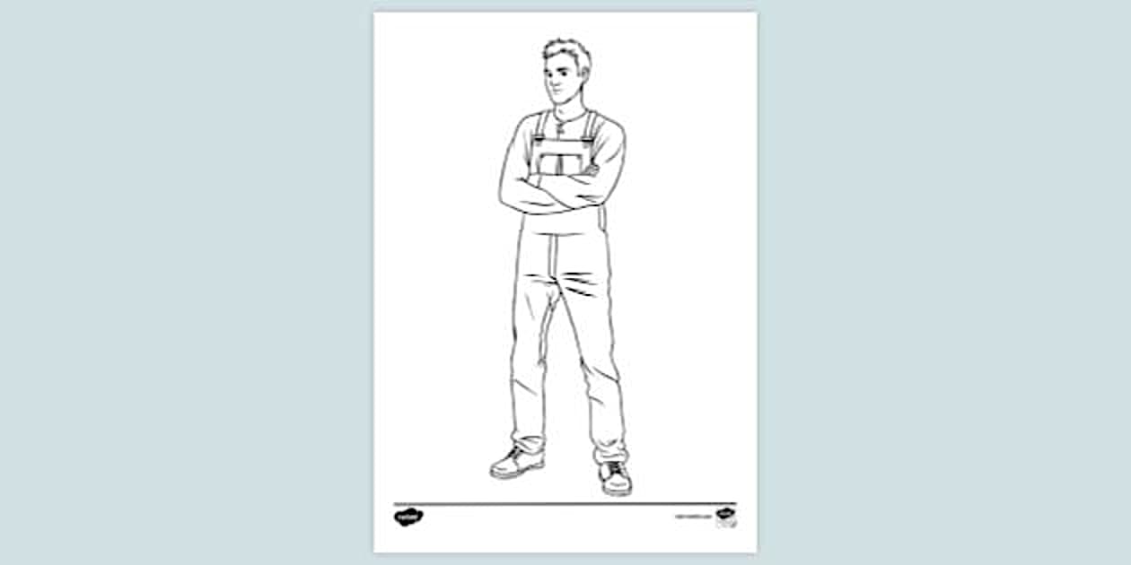 Sammy Colouring | Colouring Sheet (Teacher-Made) - Twinkl