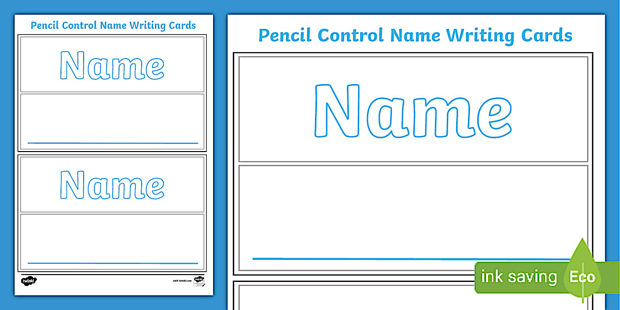 Trace and Copy Name Writing Cards (teacher made) - Twinkl