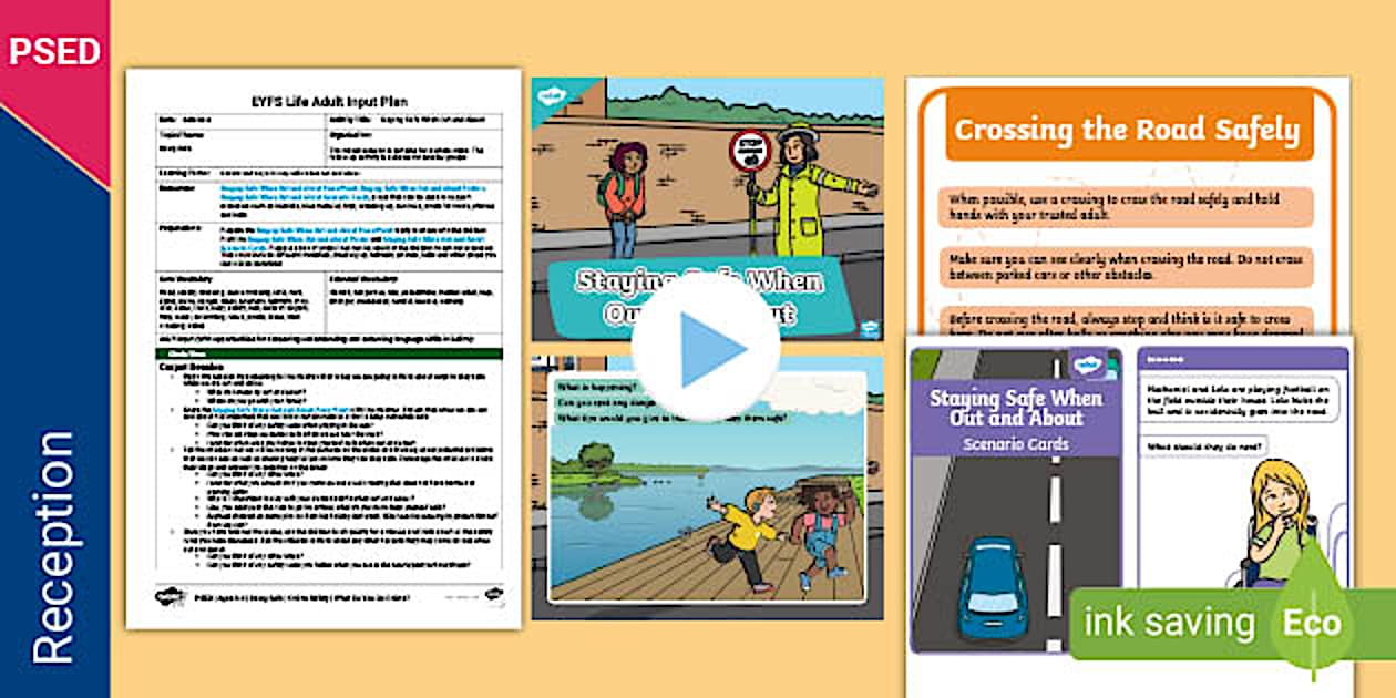 PSED Outdoor Activities Adult Input Plan | Twinkl - Twinkl