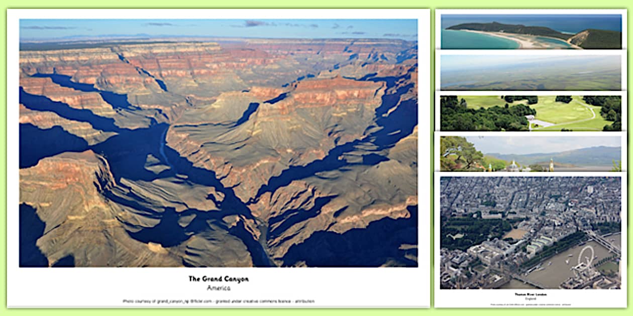 Aerial Photograph Pack (teacher made) - Twinkl