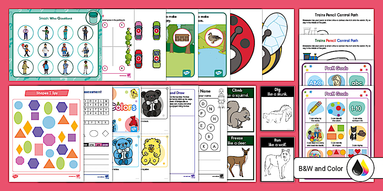 Pre K Homework Packet | Classroom Management | Twinkl U