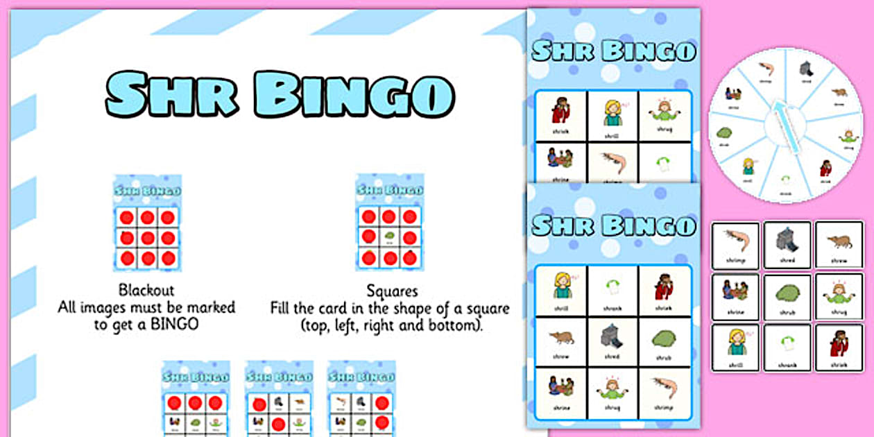 SHR Spinner Bingo