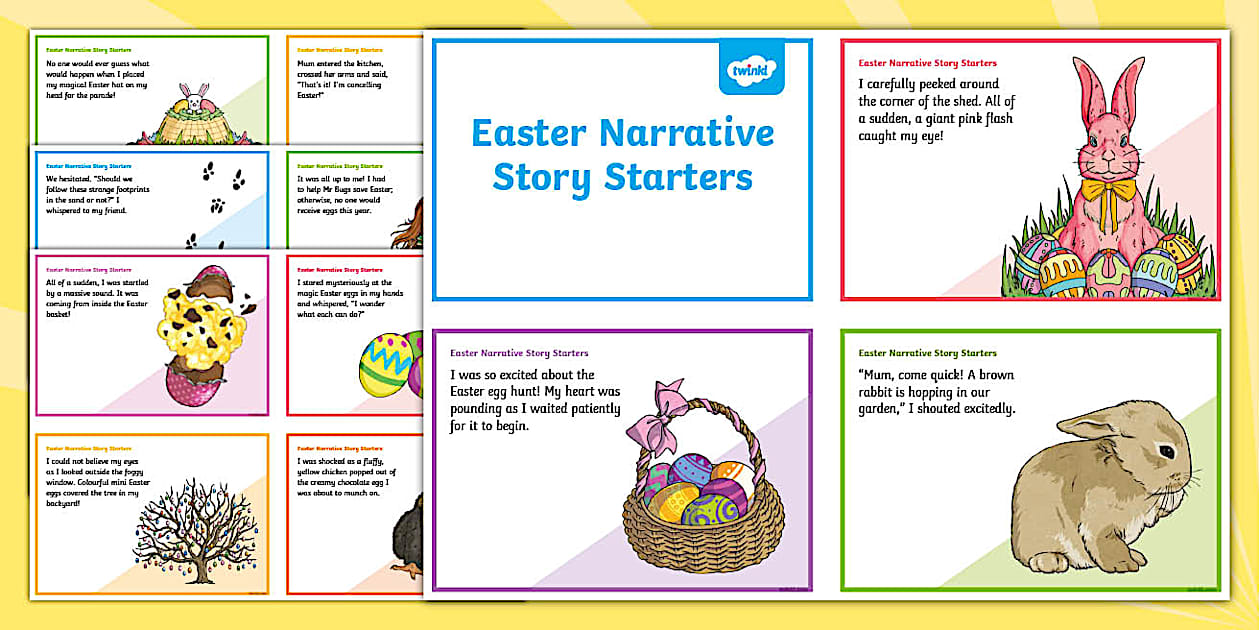 Easter Narrative Story Starters (creat de profesori)