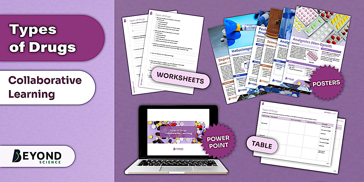 Types of Drugs Collaborative Learning | KS3 | Beyond