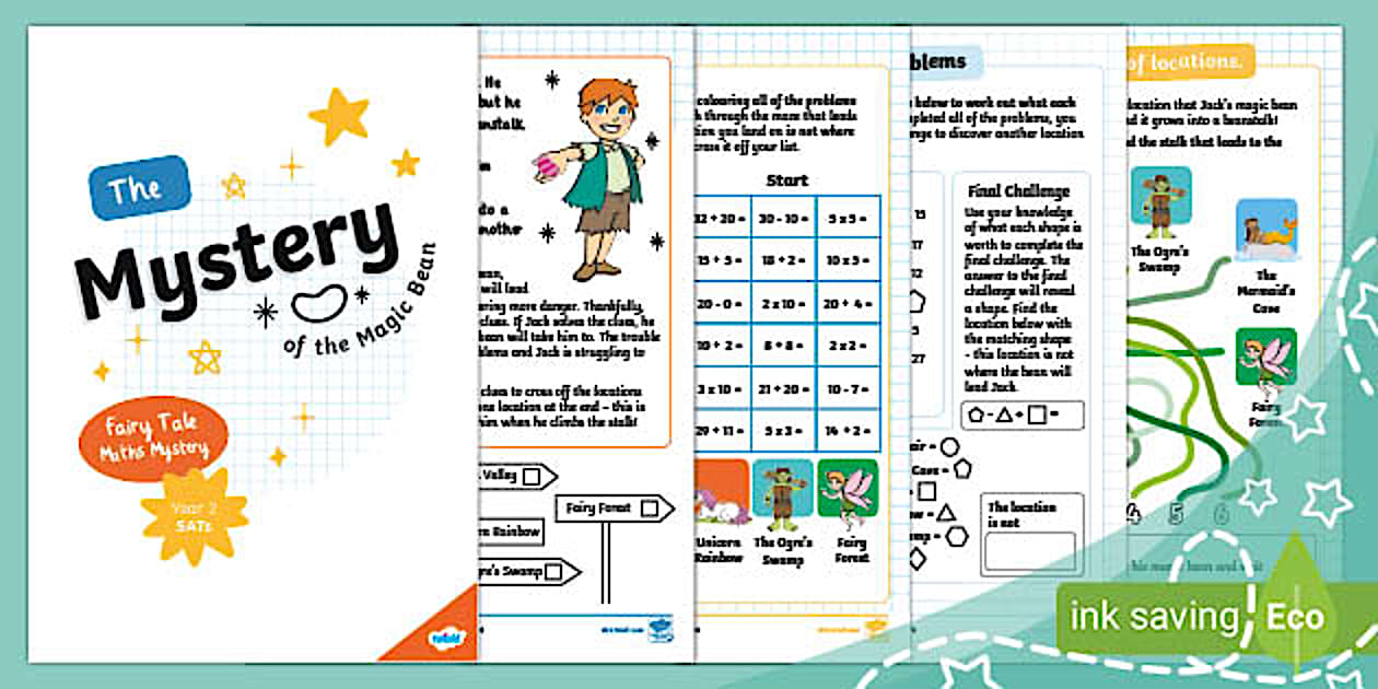 👉 Year 2 SATs Maths Mystery (teacher made) - Twinkl