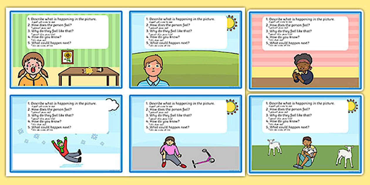 Inference Picture Cards Arabic Translation - Twinkl