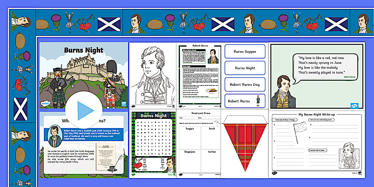 Burns Night Resource Pack - Twinkl