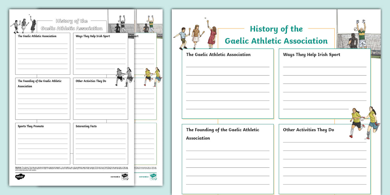 History of the Gaelic Athletic Association Fact File