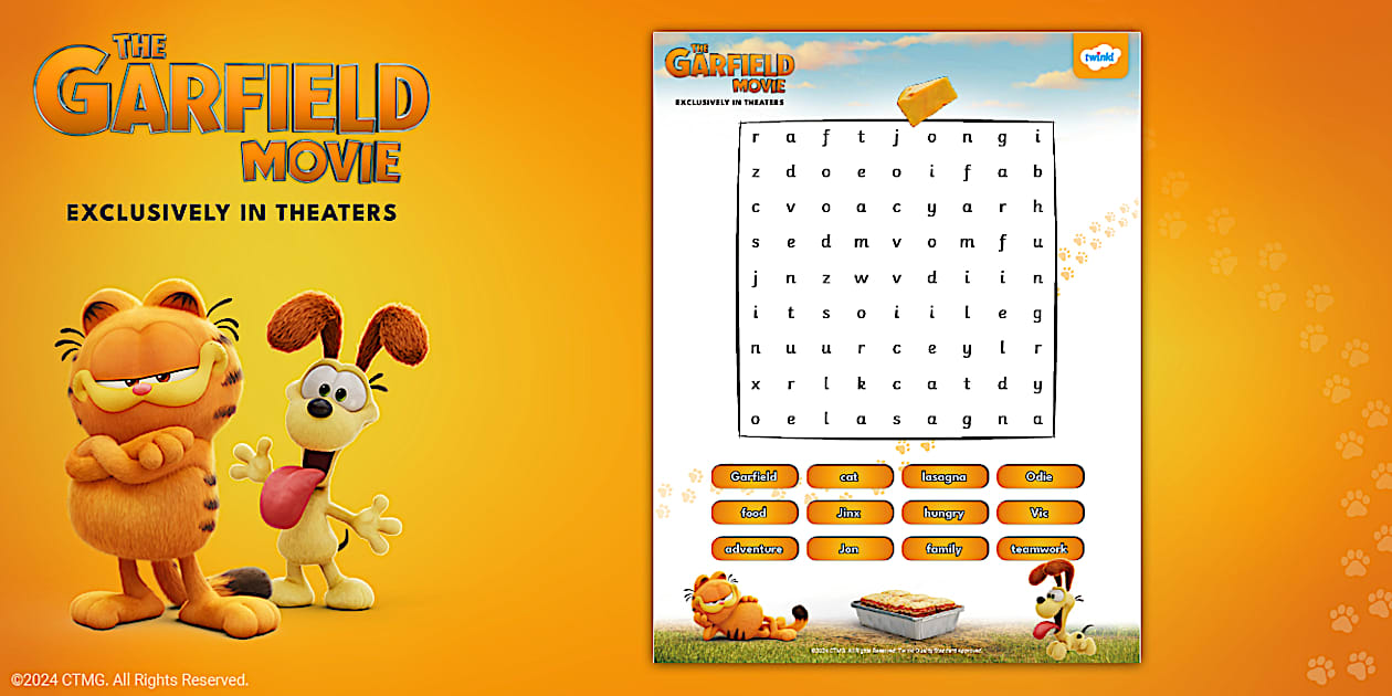 Garfield: Word Search