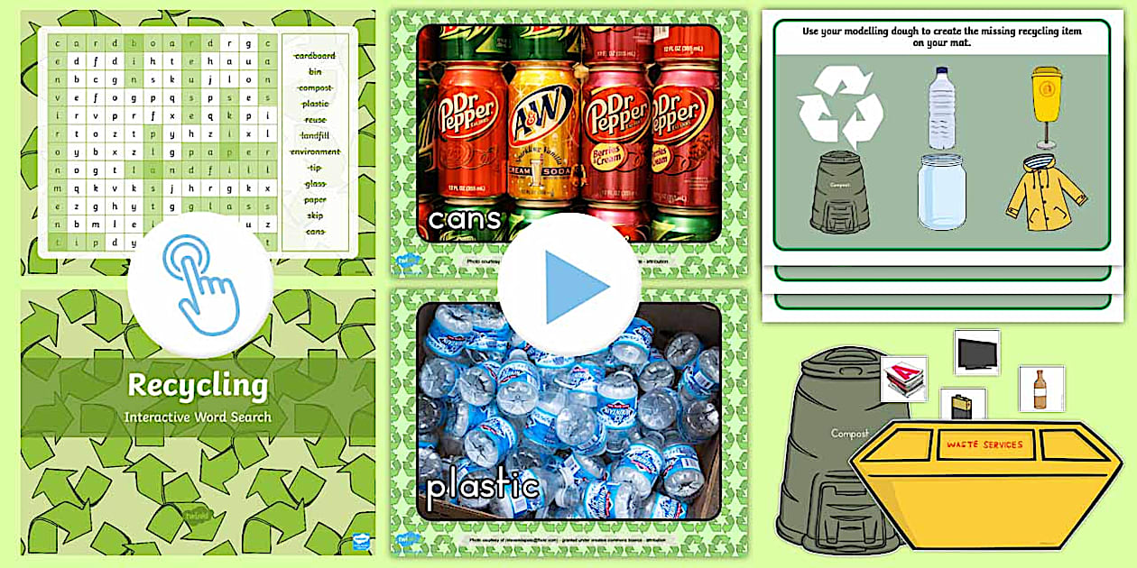 Recycling Lesson Pack (teacher made) - Twinkl