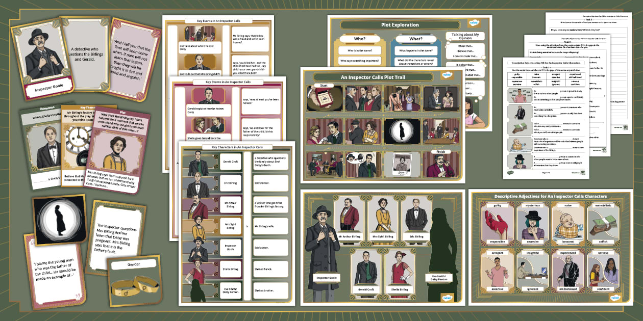 An Inspector Calls EAL Support Pack for Older Learners