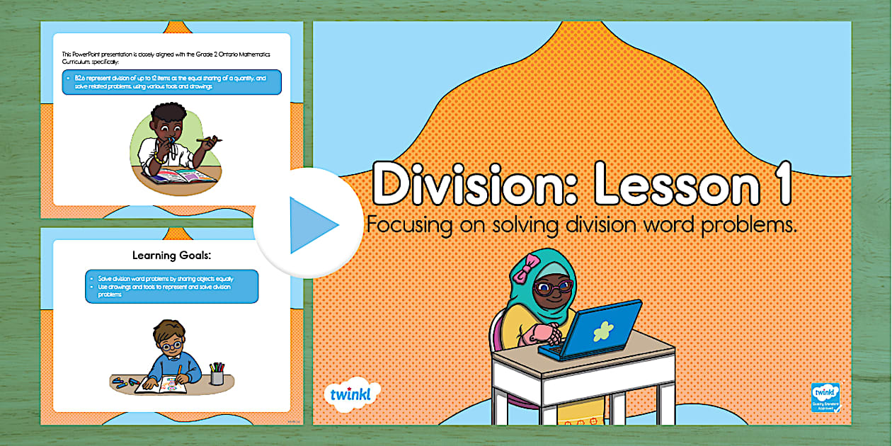 Grade 2 Division Lesson 2 PowerPoint (teacher made) - Twinkl