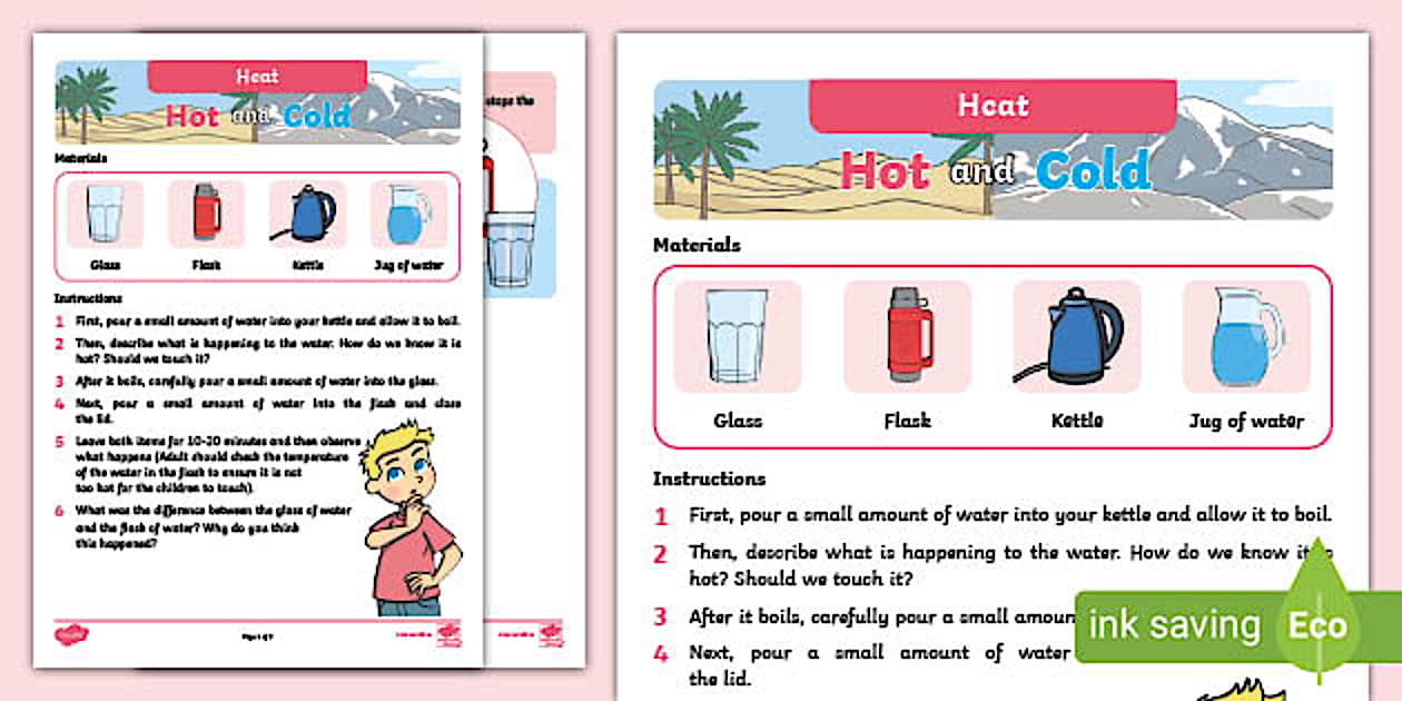 Hot and Cold Experiment