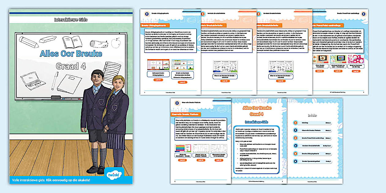 Graad 4: Alles Oor Breuke - Interaktiewe Gids