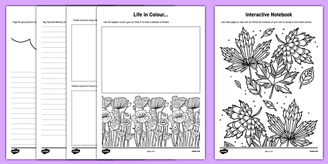 Doodle Patterns - Activity Booklet - Primary Resource