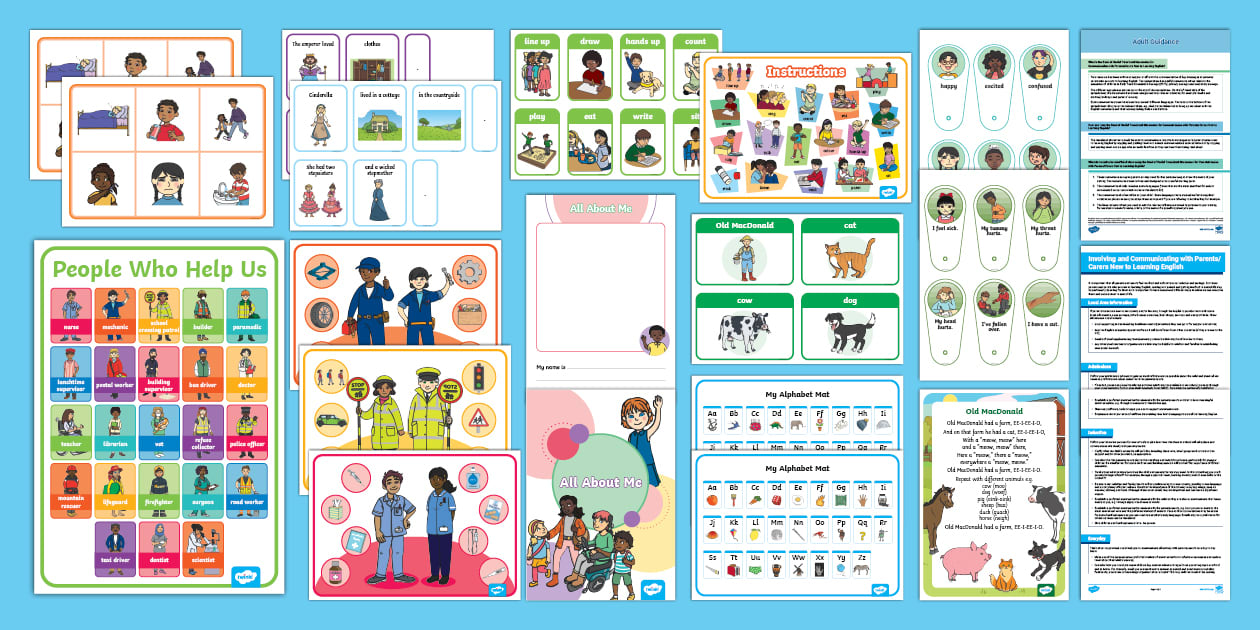 EAL Transition Pack - Early Learners (EYFS) (teacher made)