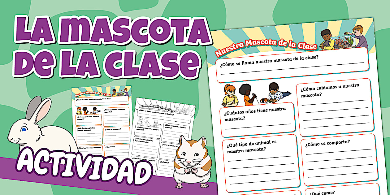 Actividad: La Mascota de la Clase