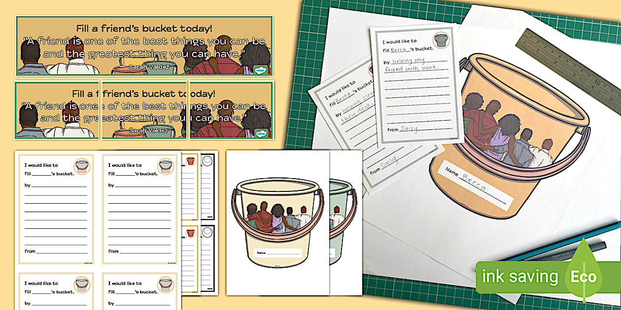 International Day of Friendship Bucket Filler Activity / Display