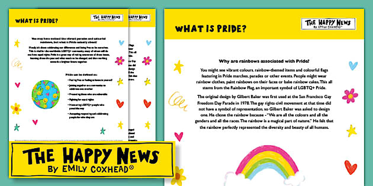 FREE! - The Happy Newspaper: Design a Rainbow Item to Celebrate Pride