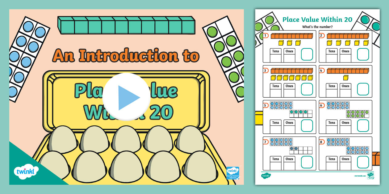 An Introduction to Place Value Within 20 Resource Pack