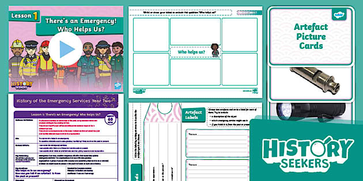 KS1 History: History of Emergency Services Lesson 1 - Twinkl