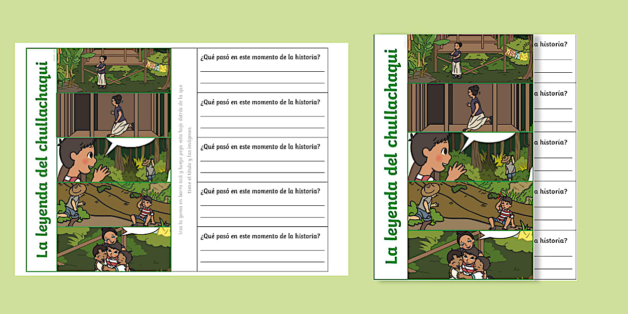 Booklet: La leyenda del chullachaqui (teacher made) - Twinkl