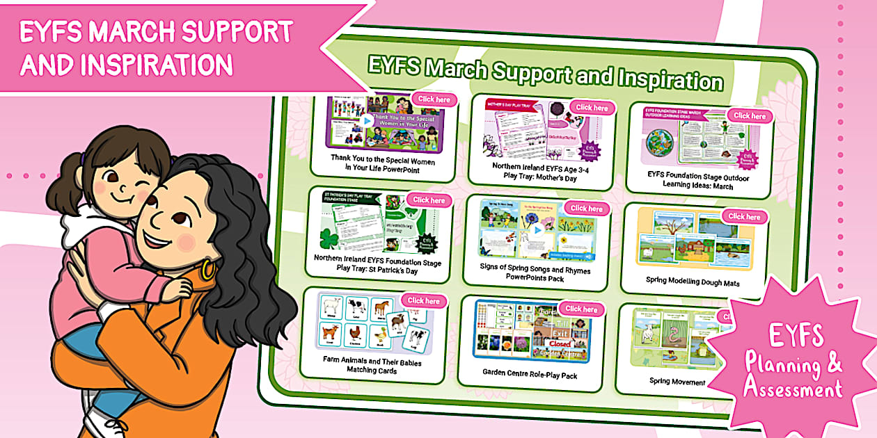 EYFS March Support and Inspiration