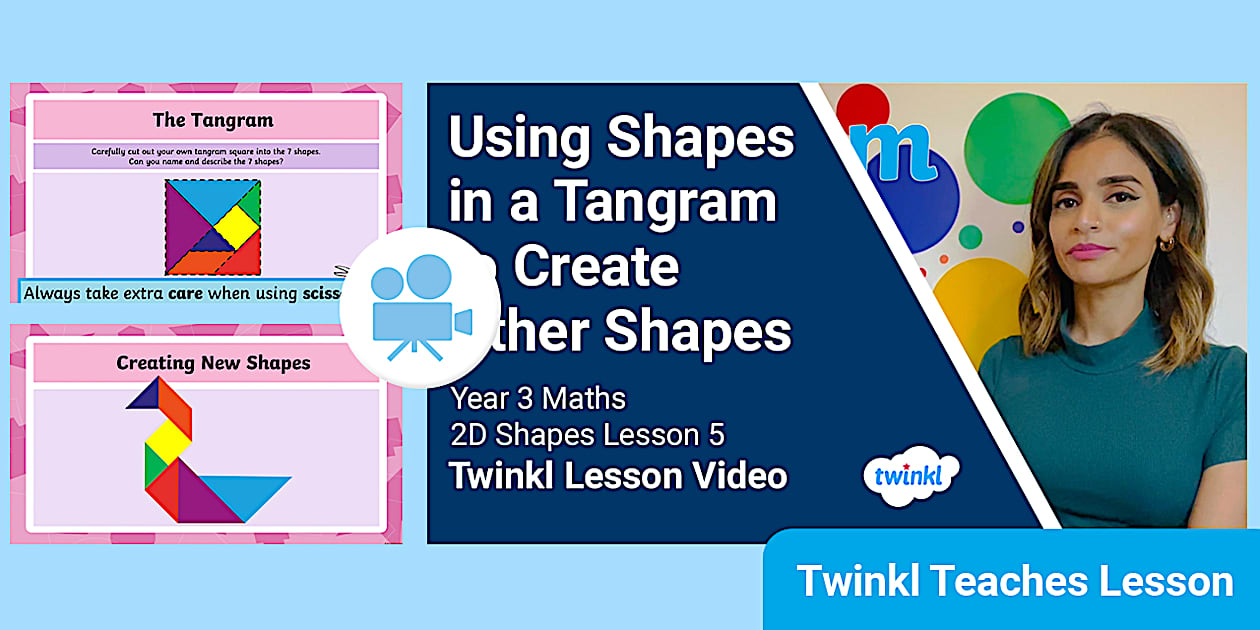 👉 Year 3 (Ages 7-8) 2D Shape: Video Lesson 5 - Twinkl