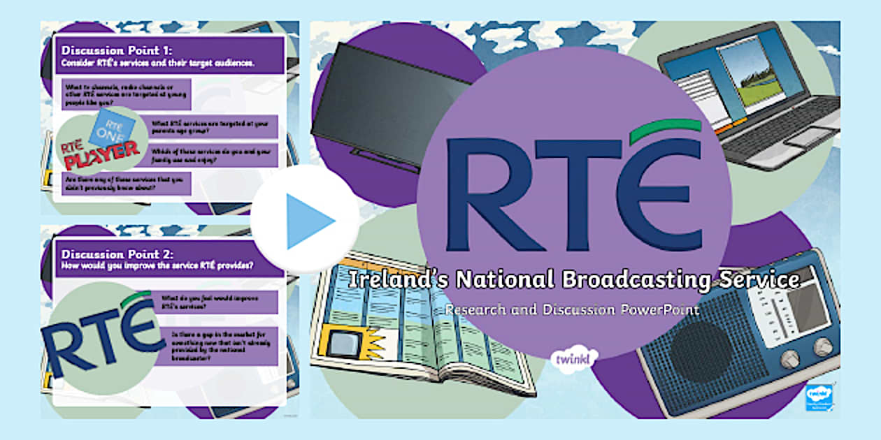 RTÉ Research and Discussion PowerPoint (teacher made)