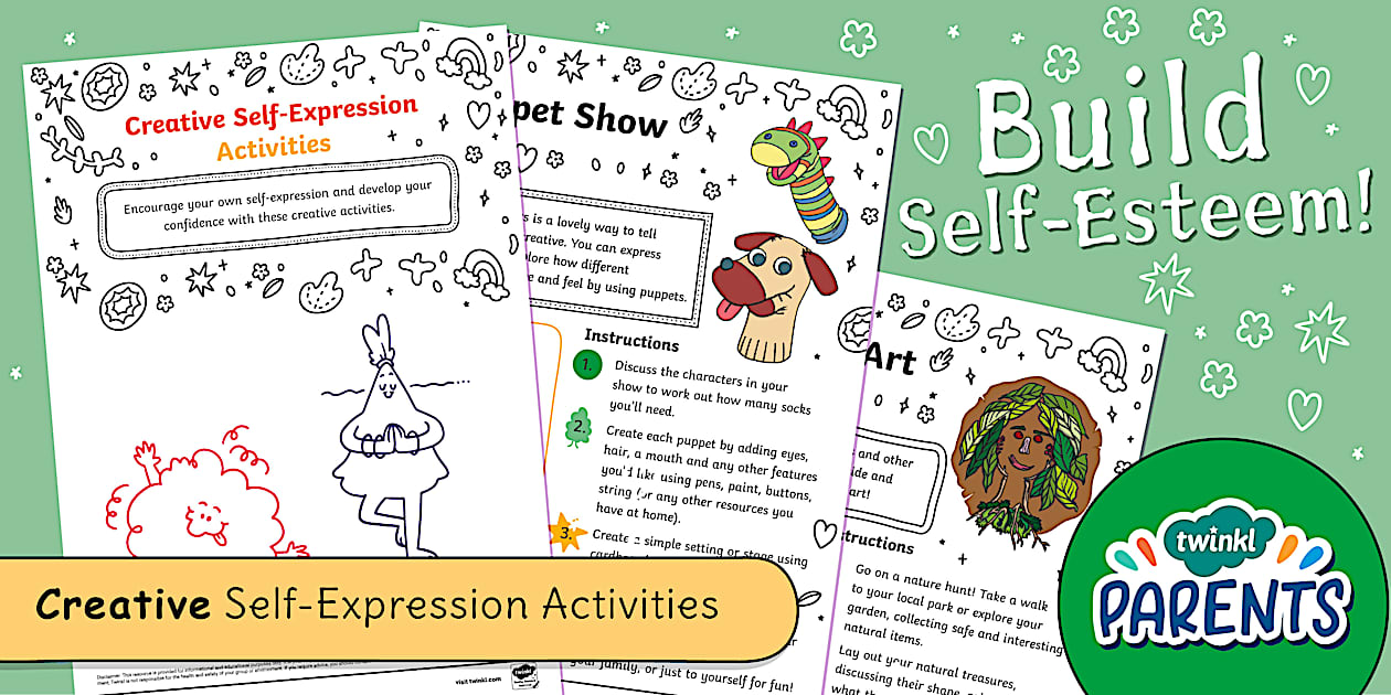 Creative Self-Expression Activities (Ages 5 - 7)