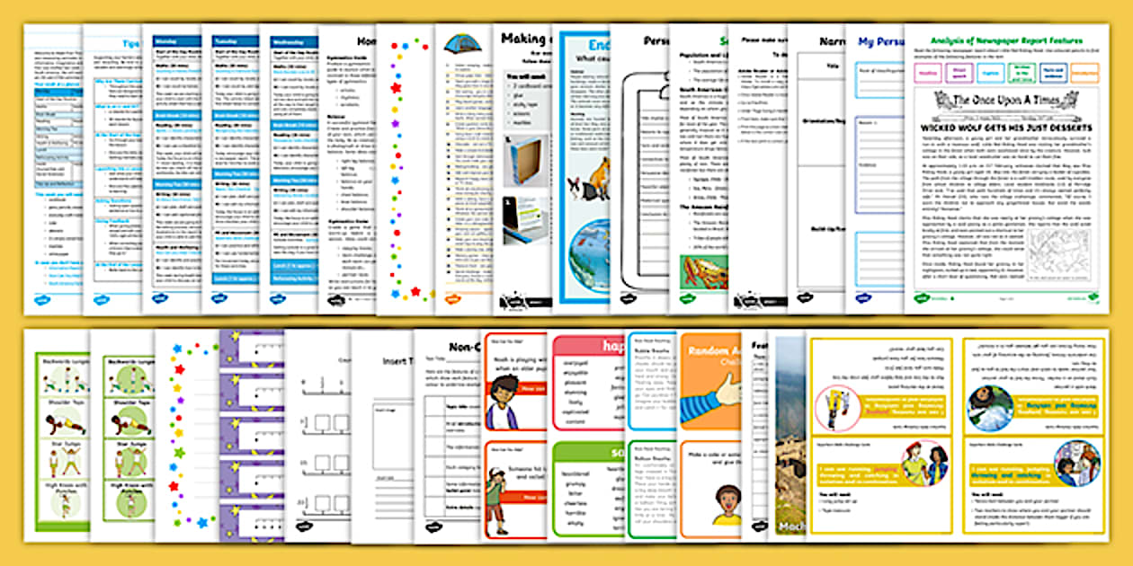 Year 4 Term 2 Week 5 School Closure Home Learning Pack