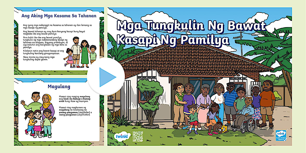 Tungkulin ng Bawat Miyembro ng Pamilya | Grade 1 | Twinkl PH