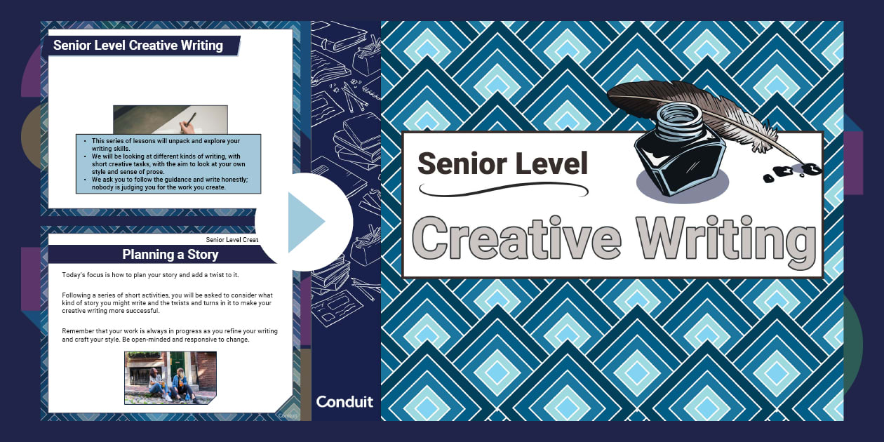 Senior Level Creative Writing: Planning a Story - Twinkl