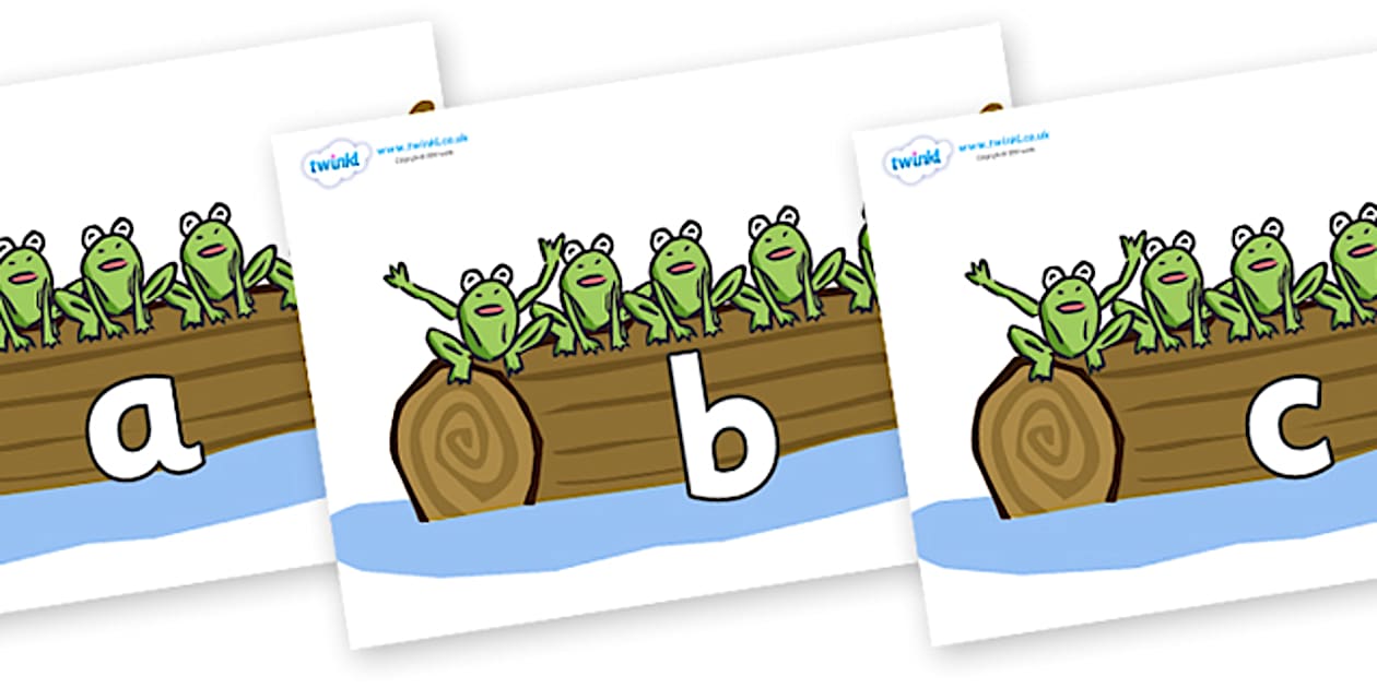 Cursive Phase 2 Phonemes on Little Speckled Frogs - Twinkl