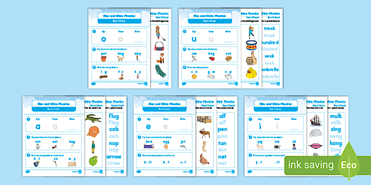 Short Vowel Sounds Worksheets | ELA Activity | Twinkl USA