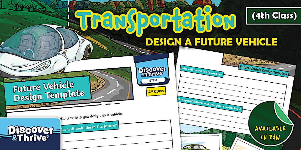 STEM (Engineering) Design a Future Vehicle Activity