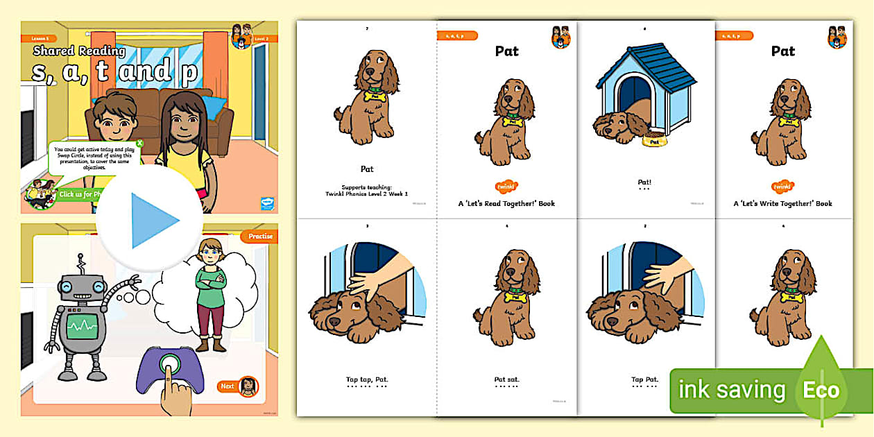 's, a, t, p' phonemes Lesson Plan (teacher made) - Twinkl