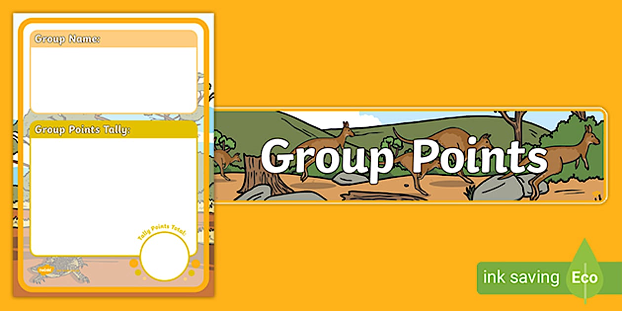 Australian Native Fauna Group Points - Twinkl