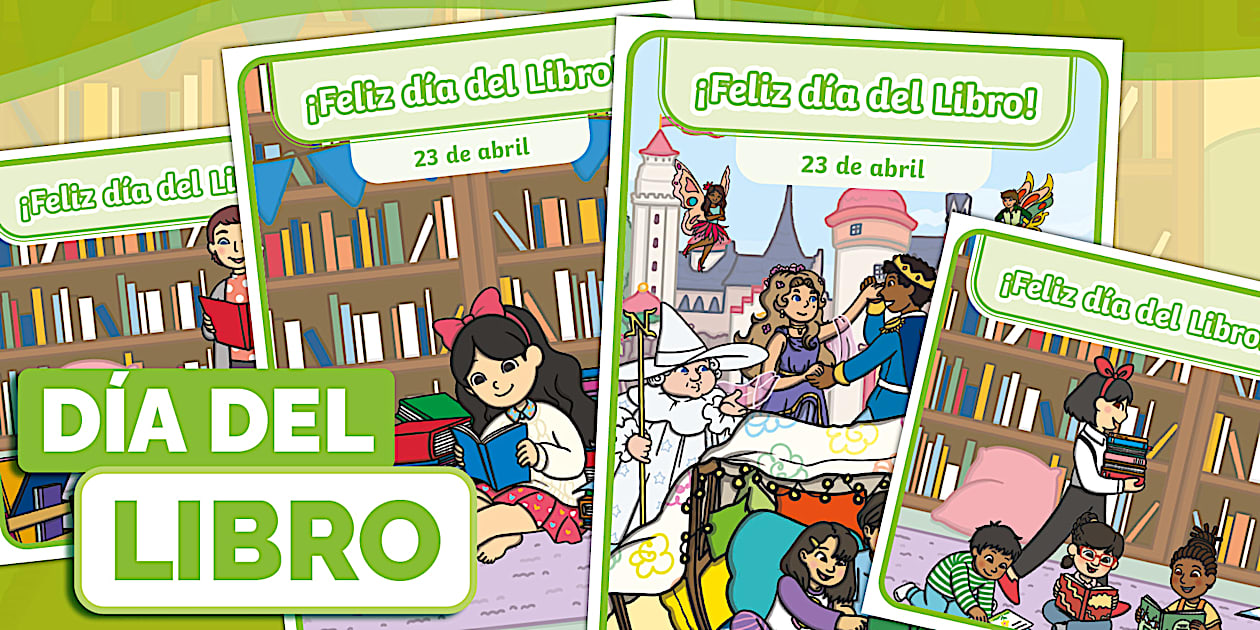 Pack: Carteles por el Día del Libro | Recursos Educativos