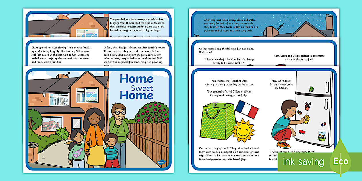 Exploring My World - Home Sweet Home Story