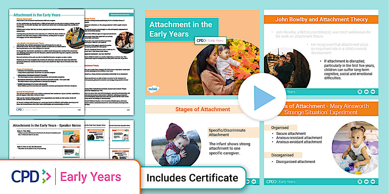 Attachment PowerPoint Pack | CPD | Twinkl (teacher made)