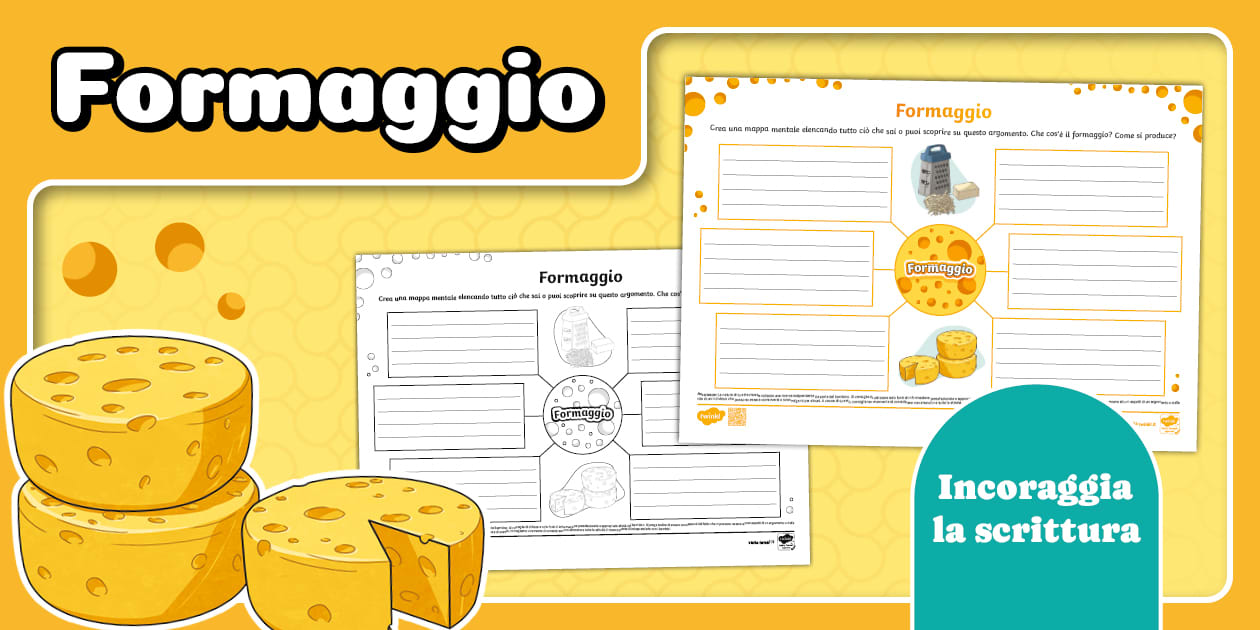 Mappa mentale: Formaggio