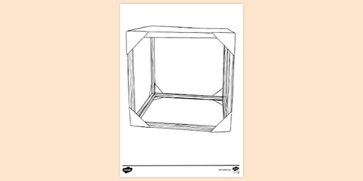 Blank Framework Colouring | Colouring Sheet (Teacher-Made)