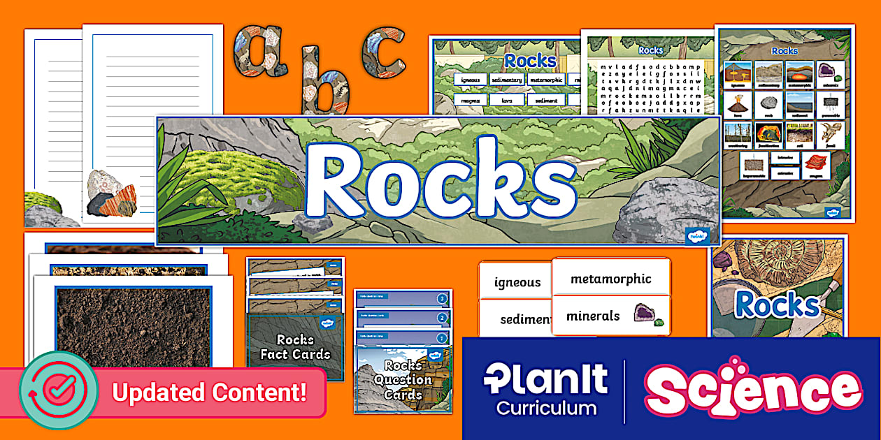 Science: Rocks: Year 3 Additional Resources (teacher made)