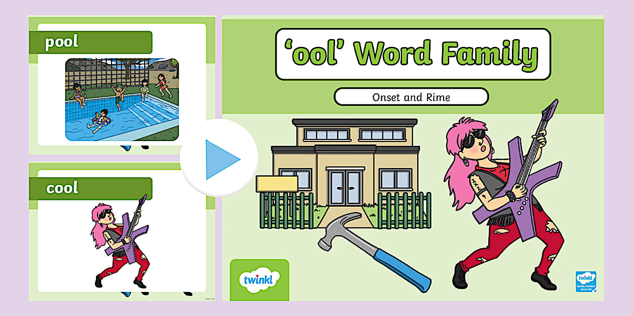 ‘ool’ Onset and Rime PowerPoint (Teacher-Made) - Twinkl