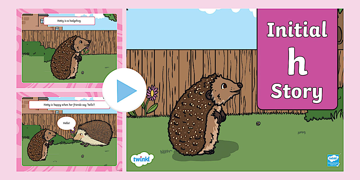 Initial h Story PowerPoint - Educational Resources - Twinkl