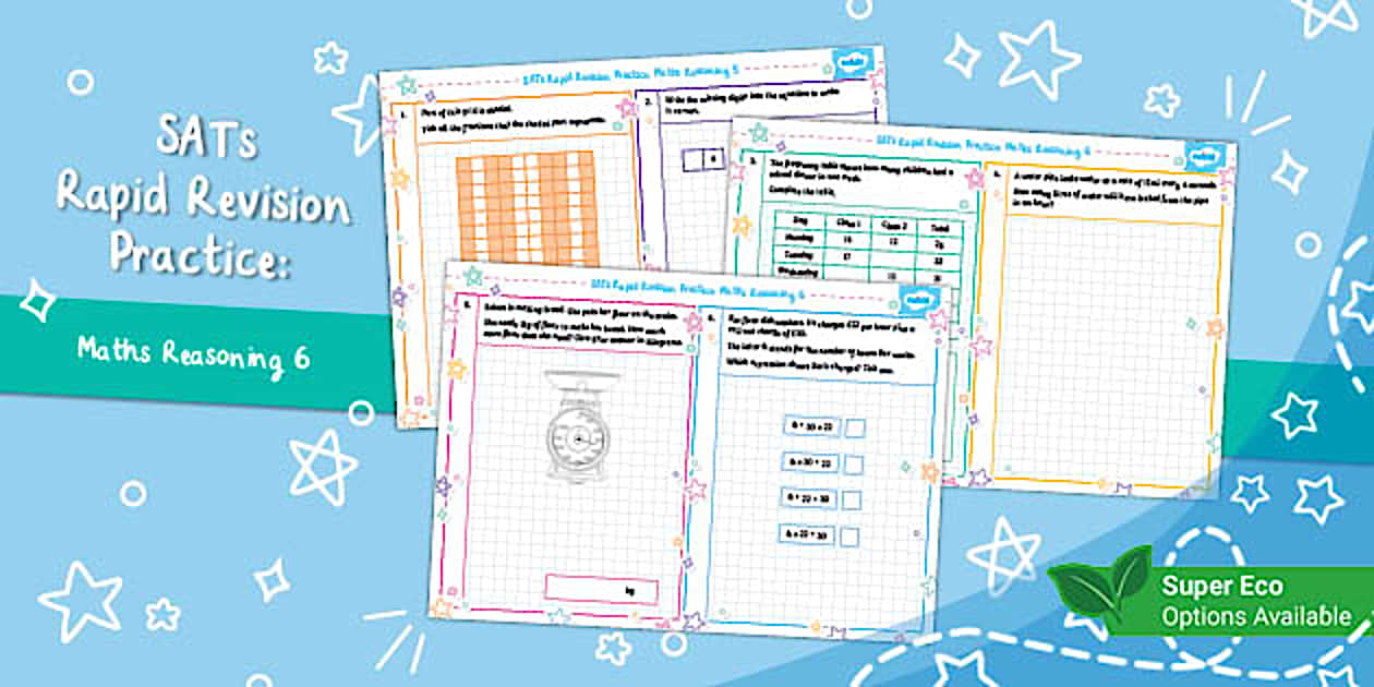 Maths SATs Papers Rapid Revision – Maths Reasoning 6