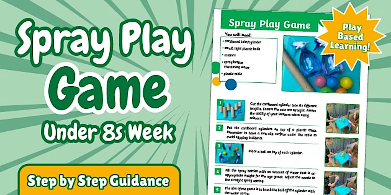 Playful Spray Play Game