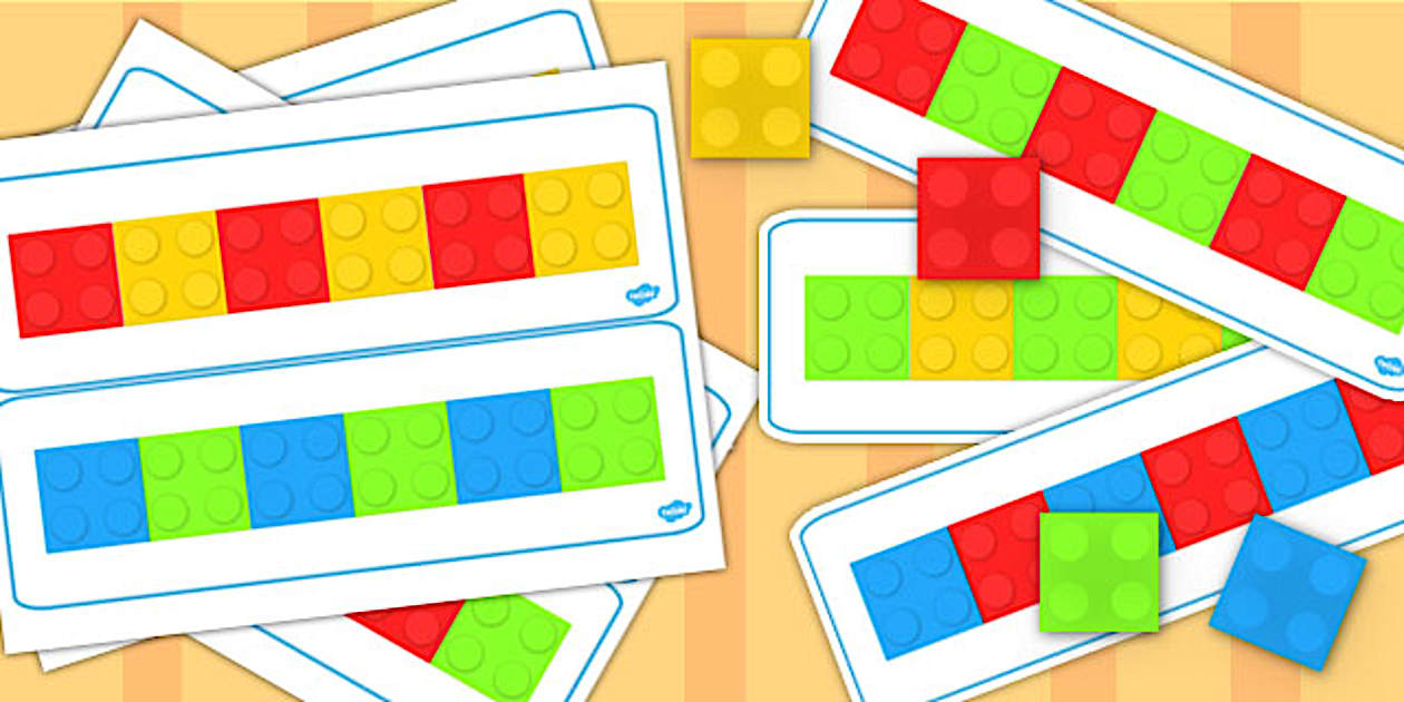 Block Colour Matching Cards Set 1 - Twinkl