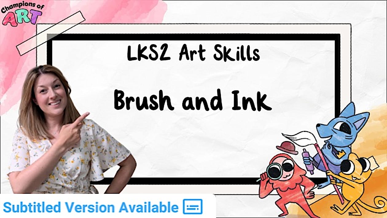 Brush and Ink Art Concept Video - Champions of Art: Dynamic Figures ...